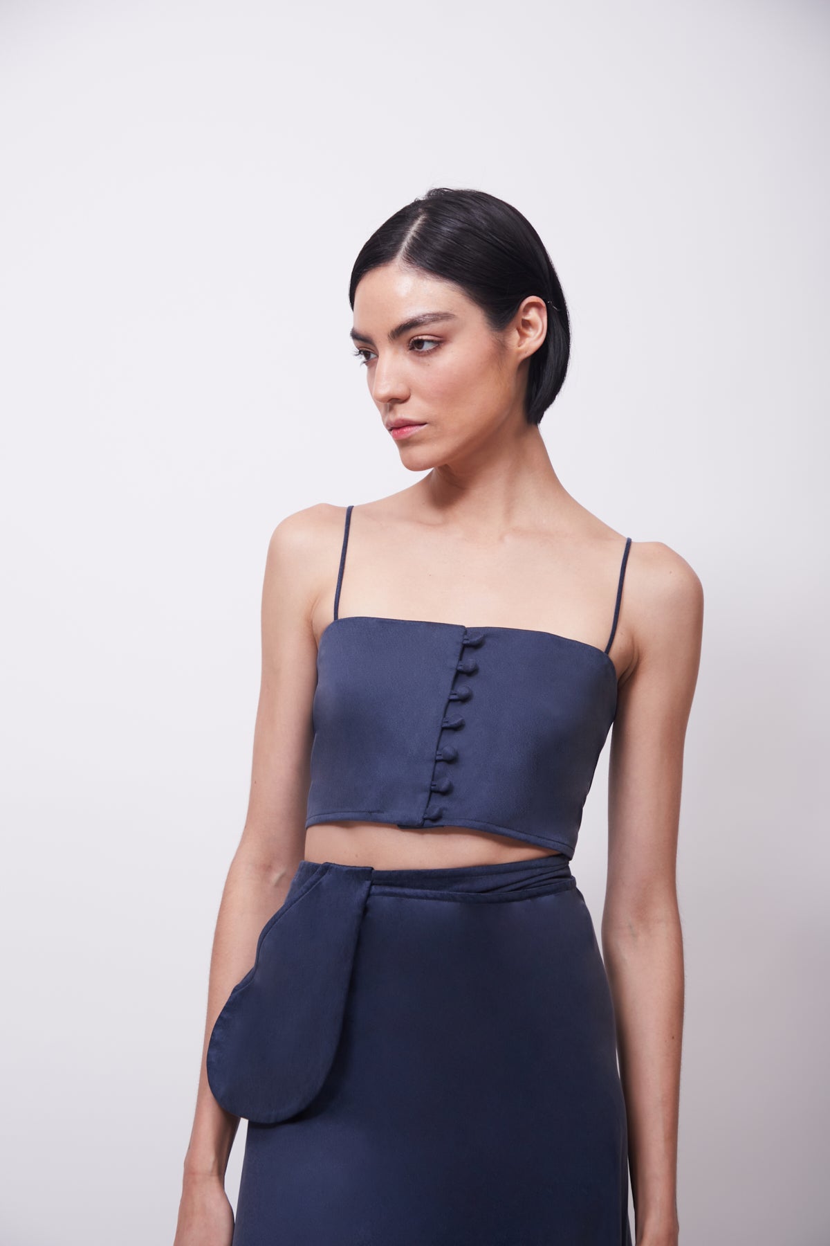 Kami Dress Satin Rayon Deep Purple – MEXICOUTURE