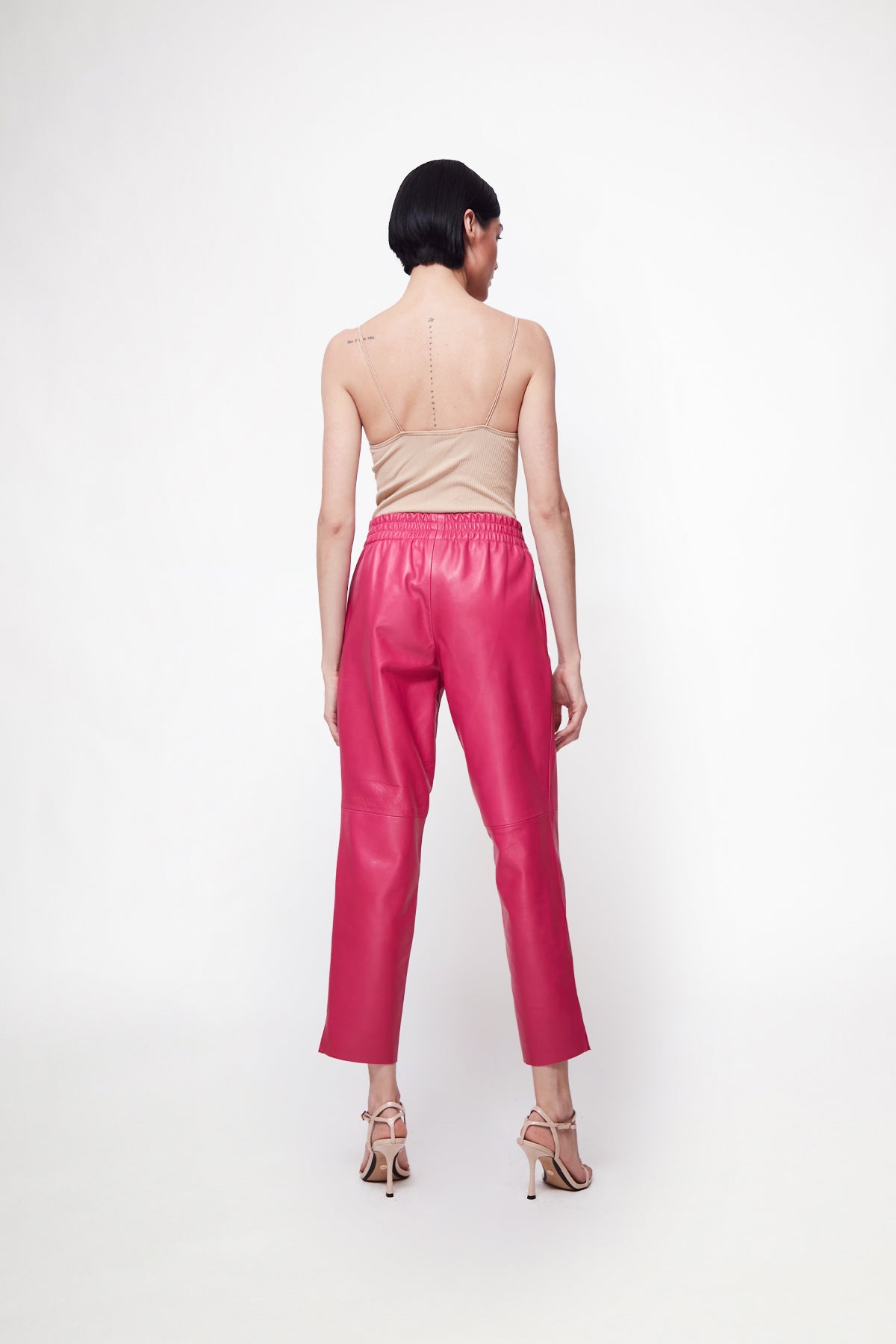Pantalón Resorte Rosa Mexicano – MEXICOUTURE