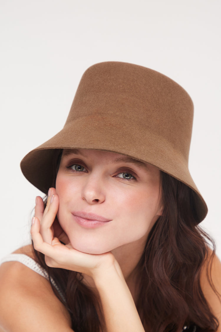 Lana Bucket Hat Tabaco – MEXICOUTURE